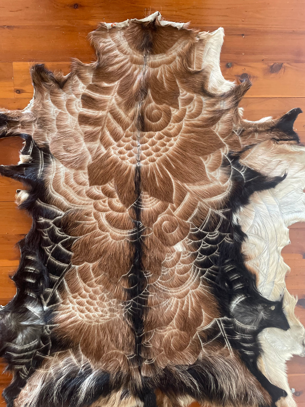 Hand shaved goat hides– Cowgirl Country